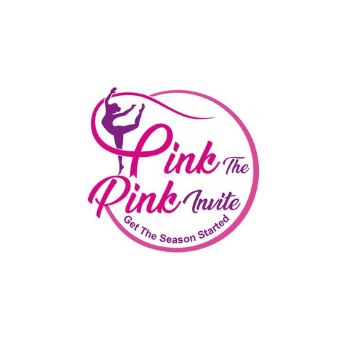 Designs | Gymnastics Competition - Pink The Rink | Logo design contest
