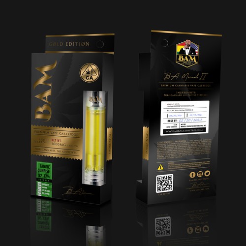 Designs | Design a luxurious, fun vape cartridge box for storefront ...