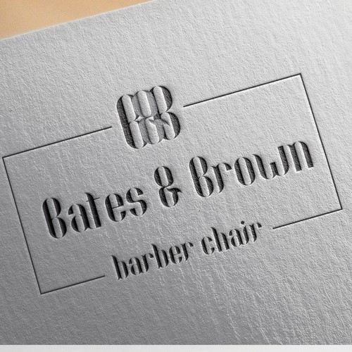 Create a sophisticated logo for Bates and Brown Barber Chair | Logo ...