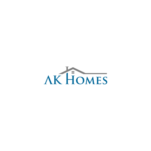 AK Homes new real estate office logo design | Logo design contest