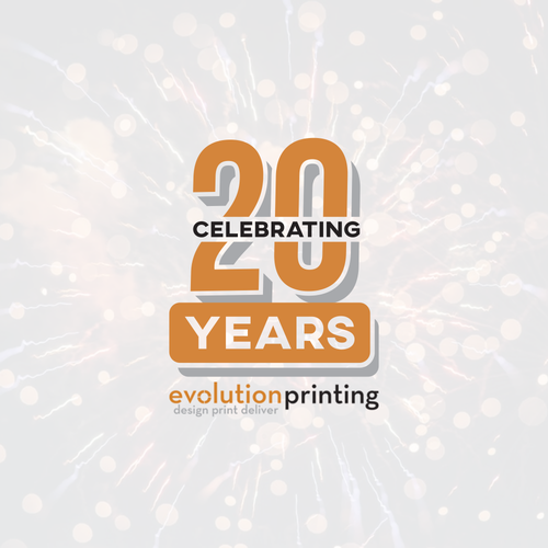 Designs | Sleek, creative logo for our company's 20 year anniversary ...