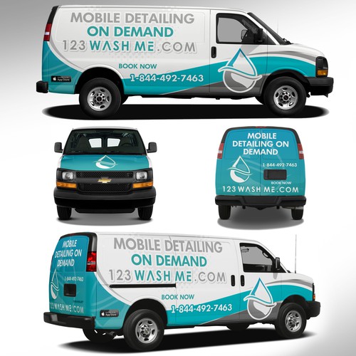 Create a Fresh on demand mobile detailing for 123washme.com | Car ...