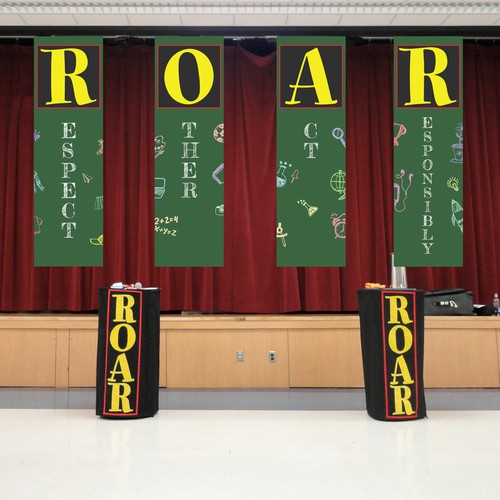 Design 4 panels for a children's school assembly show - Respect Others ...