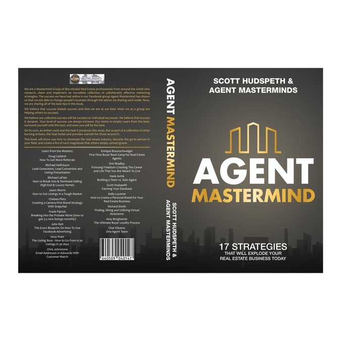 AGENT MASTERMIND BOOK! | Book cover contest