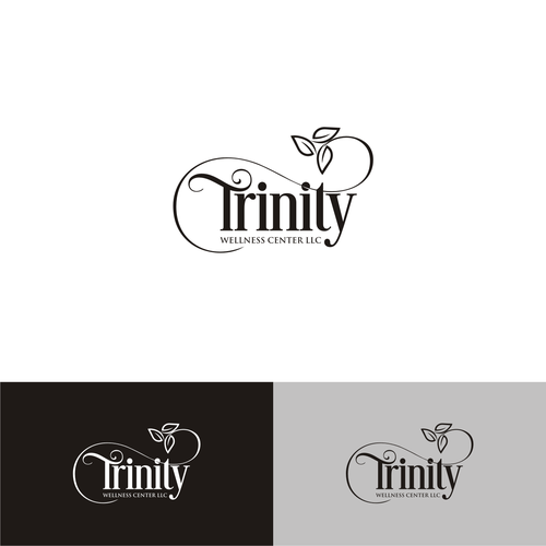 Create a captivating elegant earthy logo design for Trinity Wellness ...