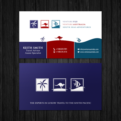 Design a Business Card for a Luxury Travel Brand (logos provided ...