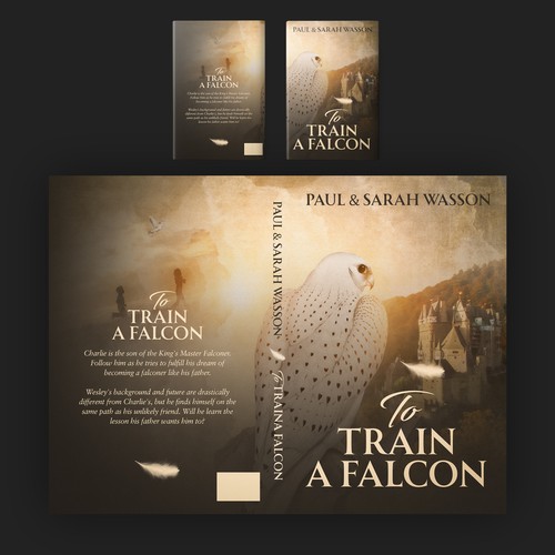 Designs | Eye appealing medieval-time-period falconry based book cover ...