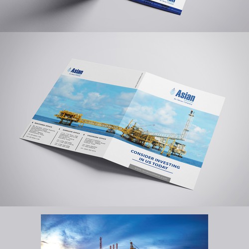 Brochure & Poster Design for Oil & Gas Service Provider Company ...