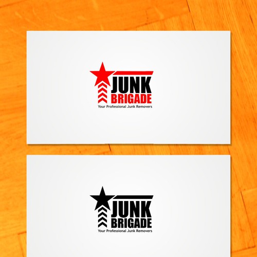 Junk Brigade - Professional Junk Removal Logo | Logo design contest