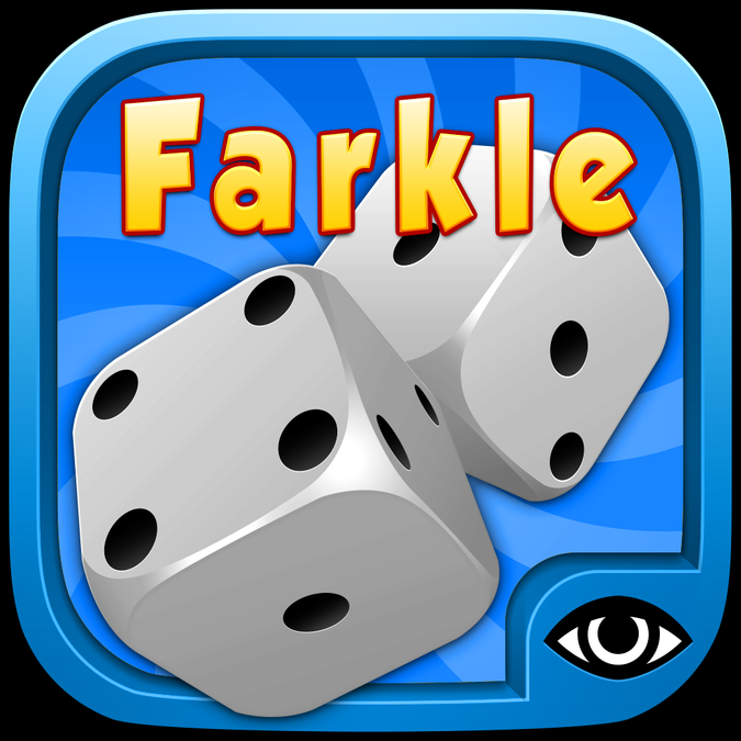 icon for 'Farkle with Friends' multiplayer dice game. | Icon or button ...