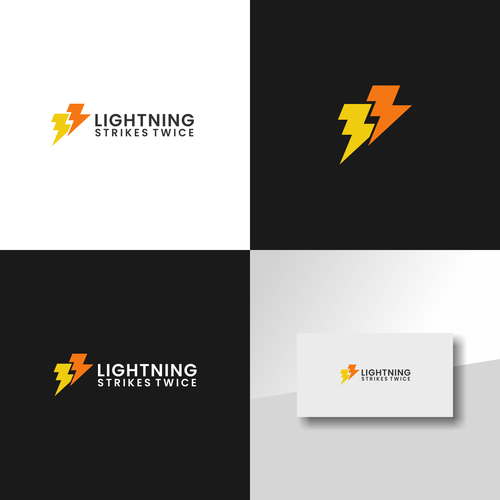 Designs | Design a Lightning Strikes Twice logo for a book publisher ...