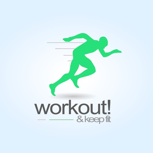 Creëer een sportief logo voor WorkOut! & Keep Fit | Logo design contest