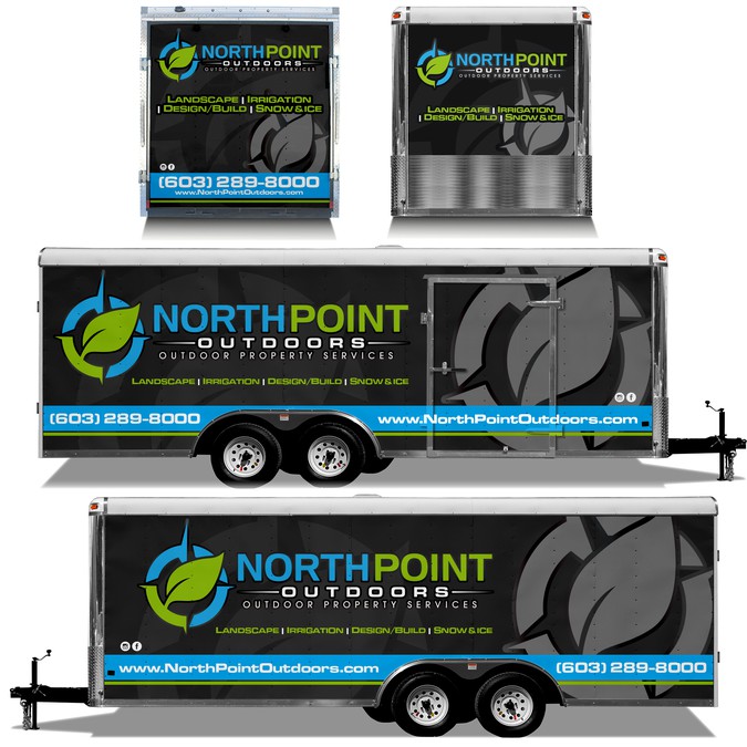 Landscape Trailer Vinyl/Wrap Design | Car, truck or van wrap contest
