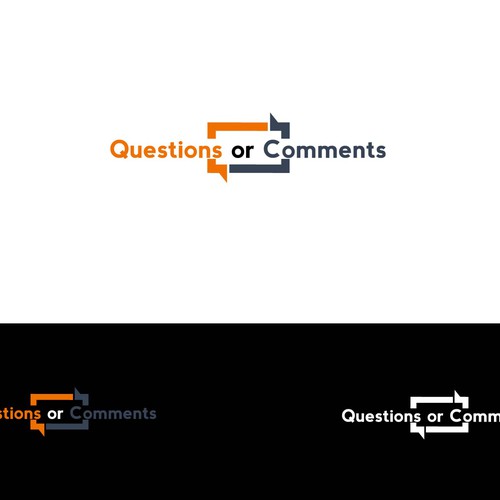 Create the Ideal Logo for Questions or Comments | Logo design contest