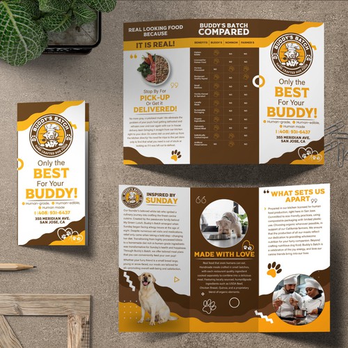 Designs | Buddy's Batch Brochure Contest | Brochure contest