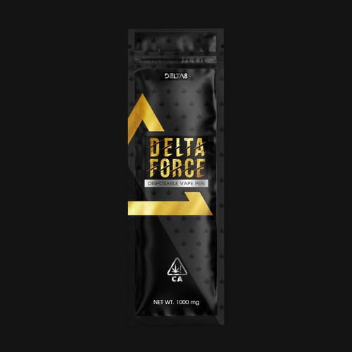 Designs | THC Vape Pen "Delta 8" packaging design | Product packaging ...