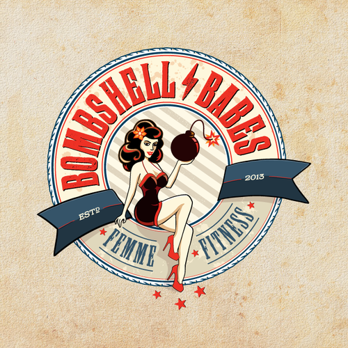 logo for Bombshell Babes | Logo design contest