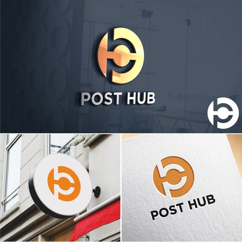 Designs | Design a fun playful logo for my new company Post Hub | Logo ...