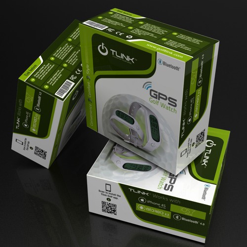 Designs | Create modern product packaging for GPS Golf Watch | Product ...