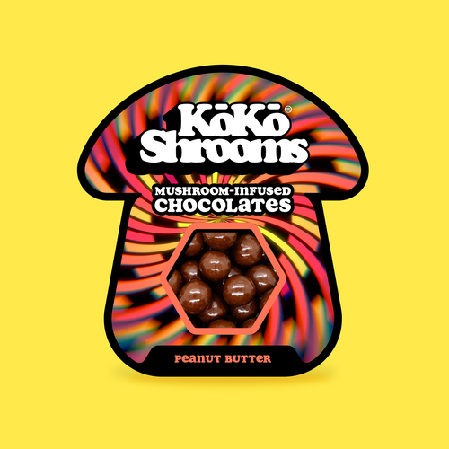 Designs | psychedelic mushroom shaped chocolate | Product packaging contest