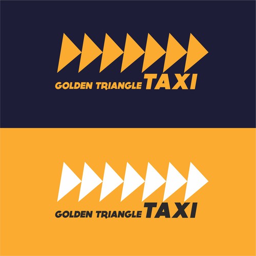 Design a modren tylish logo for Golden Triangle Taxi | Car, truck or ...