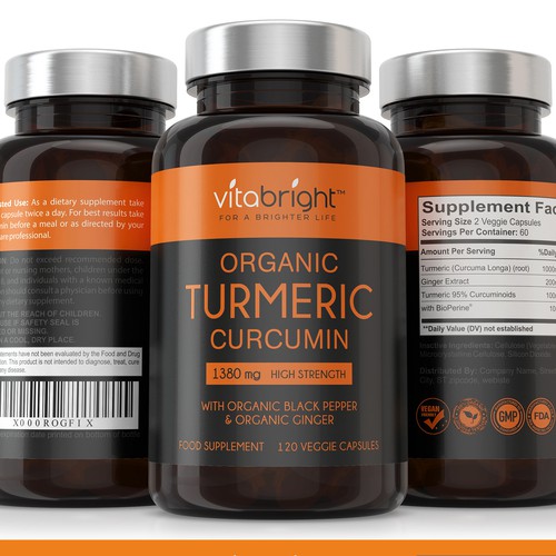 Designs | Minimalist Supplement Label | Other design contest