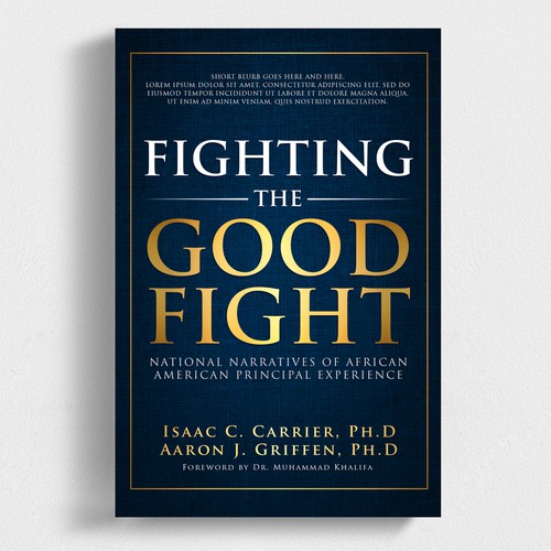 Designs | Fighting the Good Fight book cover design | Book cover contest
