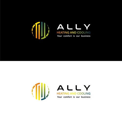 Designs | Abstract heating & cooling logo that looks great on a vehicle ...