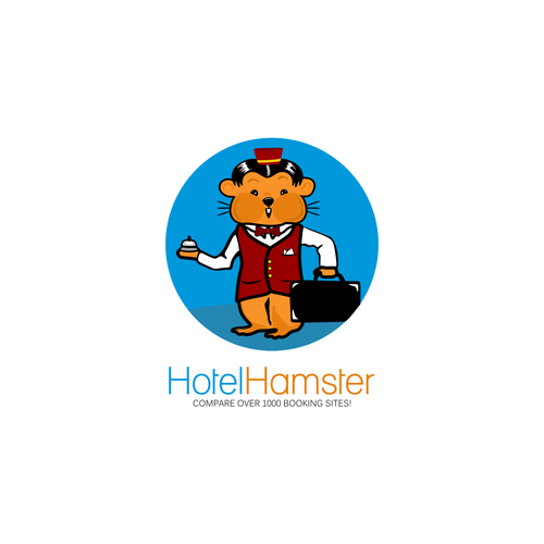 Still open last day: Hotel Hamster Logo/Mascot for a Hotel Comparison ...