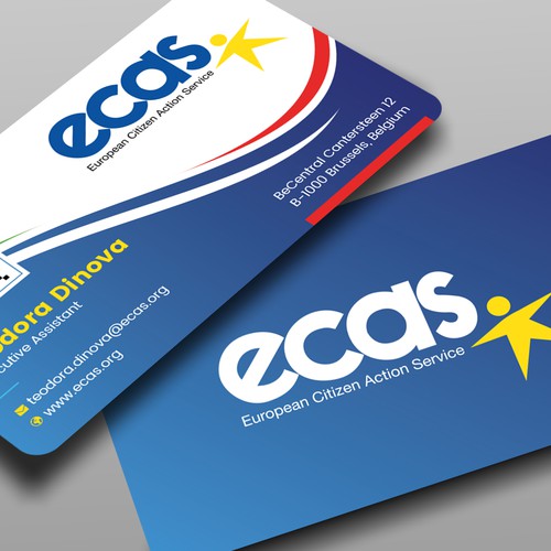 Designs | Design a classy business card for a Brussels-based EU-focused ...