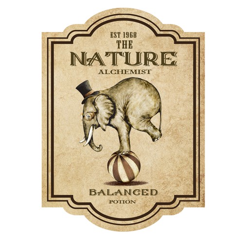 Designs | Nature Alchemist Oil Label | Product packaging contest
