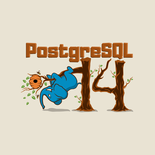 Designs | PostgreSQL 14 Release Artwork | Logo design contest