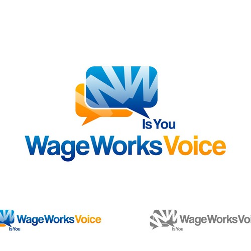 logo for WageWorks Voice | Logo design contest