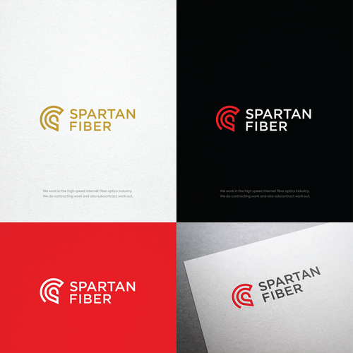 Designs | Clean streetwear style logo for a fiber optic contracting ...