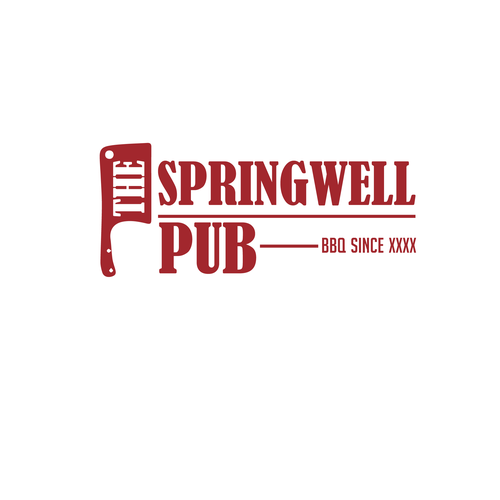the springwell pub | Logo design contest