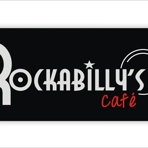 logo for Rockabilly's Cafe | Logo design contest