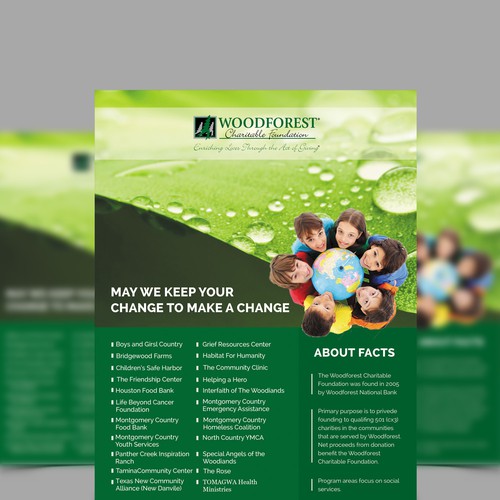 Poster Promotional for Woodforest Charitable Foundation | Other ...