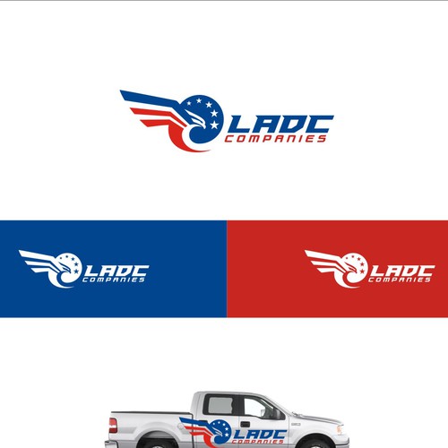 Design for trucks with an emphasis on Our Company Name (LADC ...