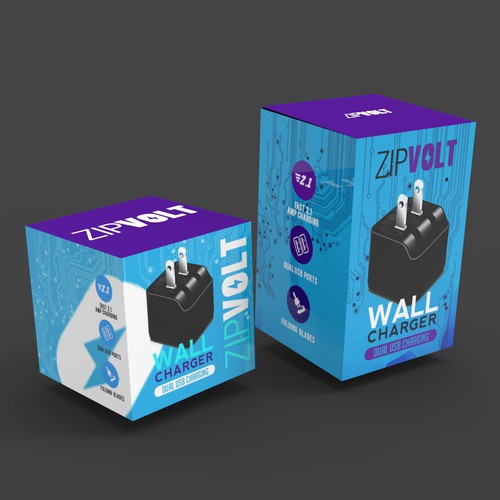Design a Cool, Eye-catching Package for a Wall Charger | Product ...
