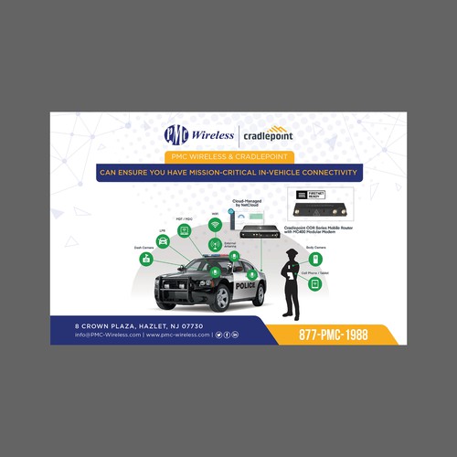 Designs | Half-page ad for public safety magazine | Postcard, flyer or ...