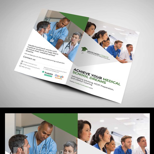Create an awesome winning brochure for a medical education company ...