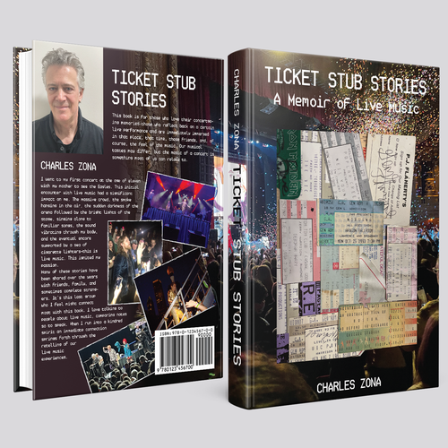 Designs | Ticket Stub Stories | Book cover contest