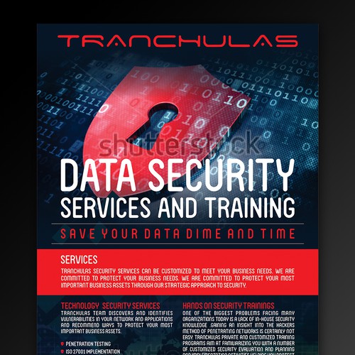 Flyer for Cyber Security Company | Postcard, flyer or print contest