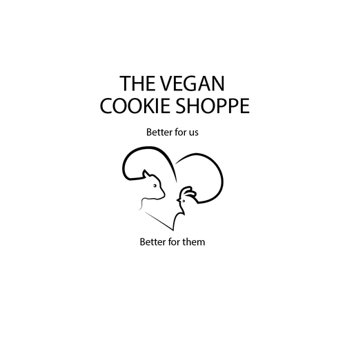 The vegan cookie shoppe logo | Logo design contest