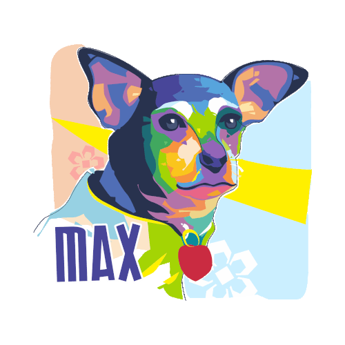 Designs | Draw my rambunctious canine pal! | Illustration or graphics ...
