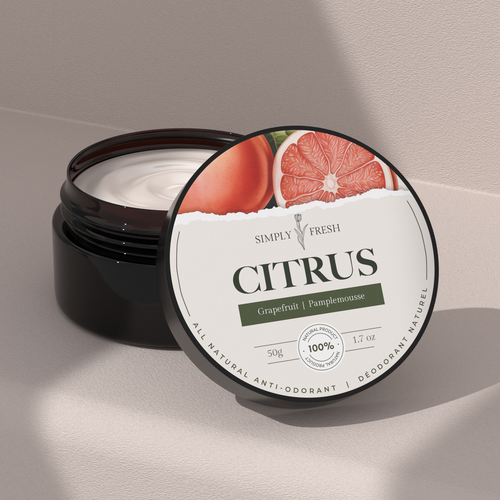 Designs | Natural Deodorant with a bit of a rebellious touch | Product ...