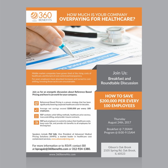 Creative a professional flyer to attract business leaders | Postcard ...