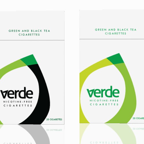 Designs | Verde Green Tea Cigarette Box Design | Product packaging contest