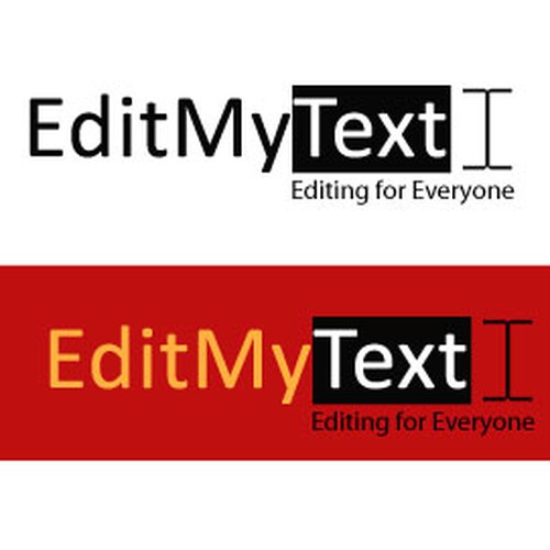 Logo for editmytext.com.au | Logo design contest