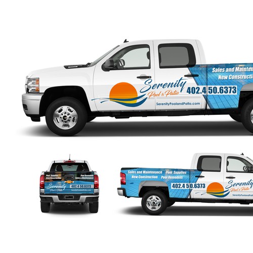 Pool and Spa Company needs wrap designed! Summer Fun! | Car, truck or ...